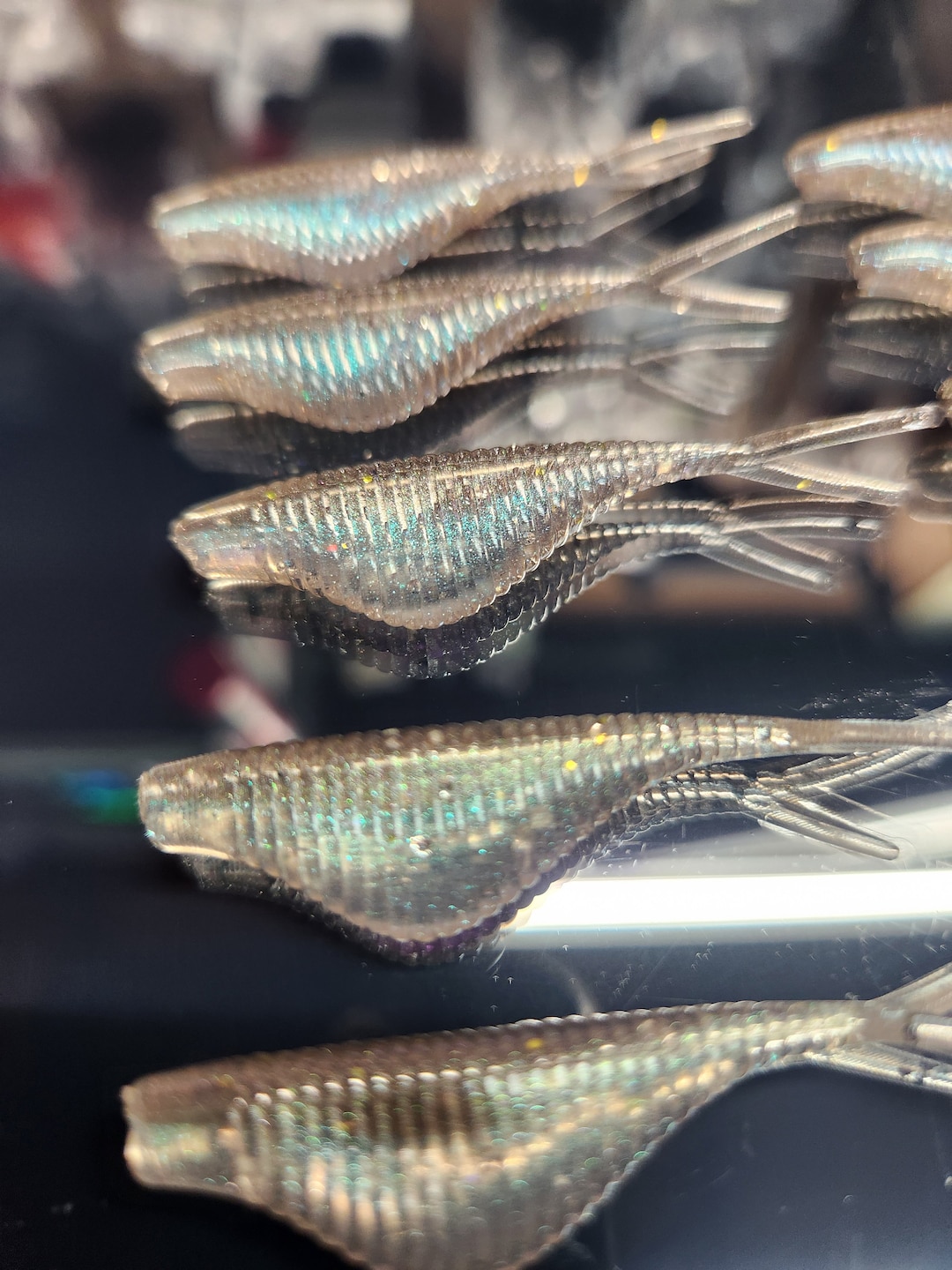 STS 2.25 Crappie Pork Belly Shad Soft Plastic Fishing Bait -- Bait Fish ...