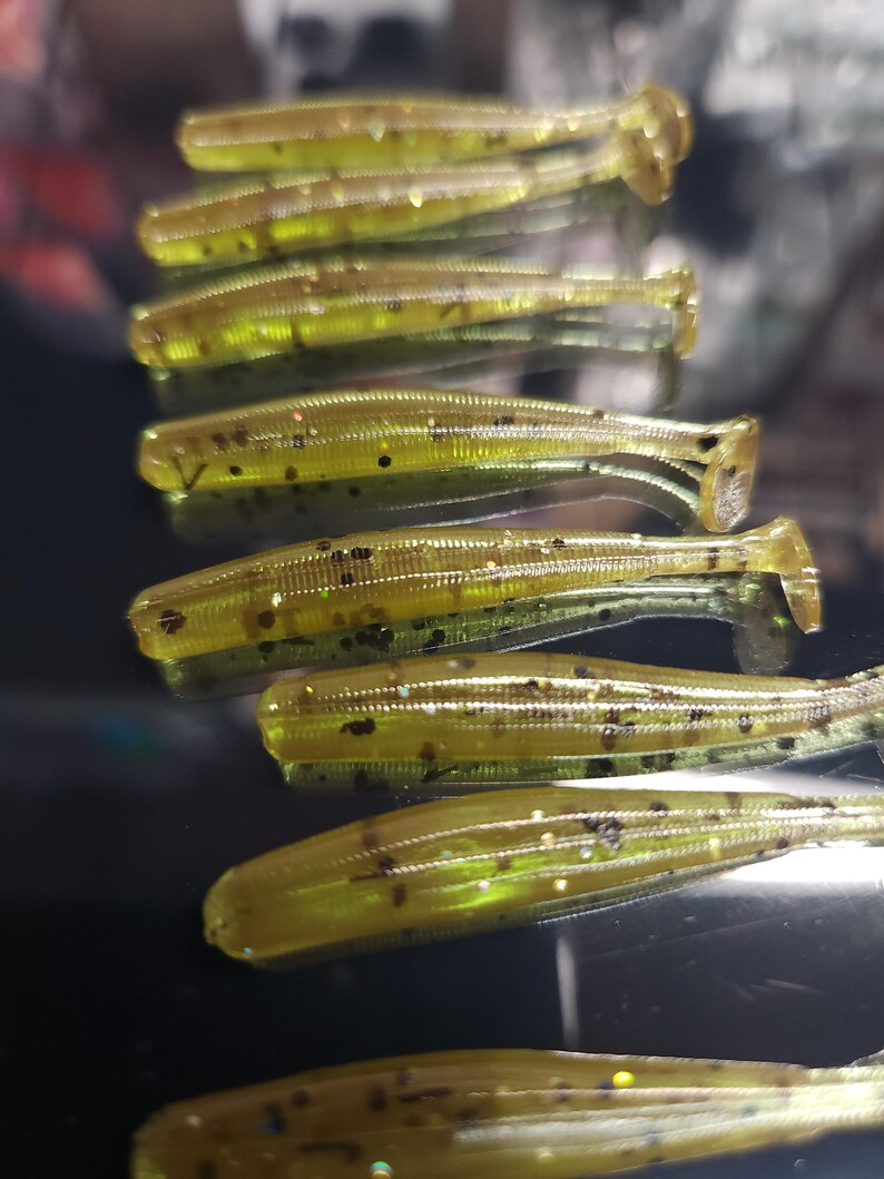 STS 2.0 Shimmy Shake Swimbait Soft Plastic Crappie Fishing Bait ...
