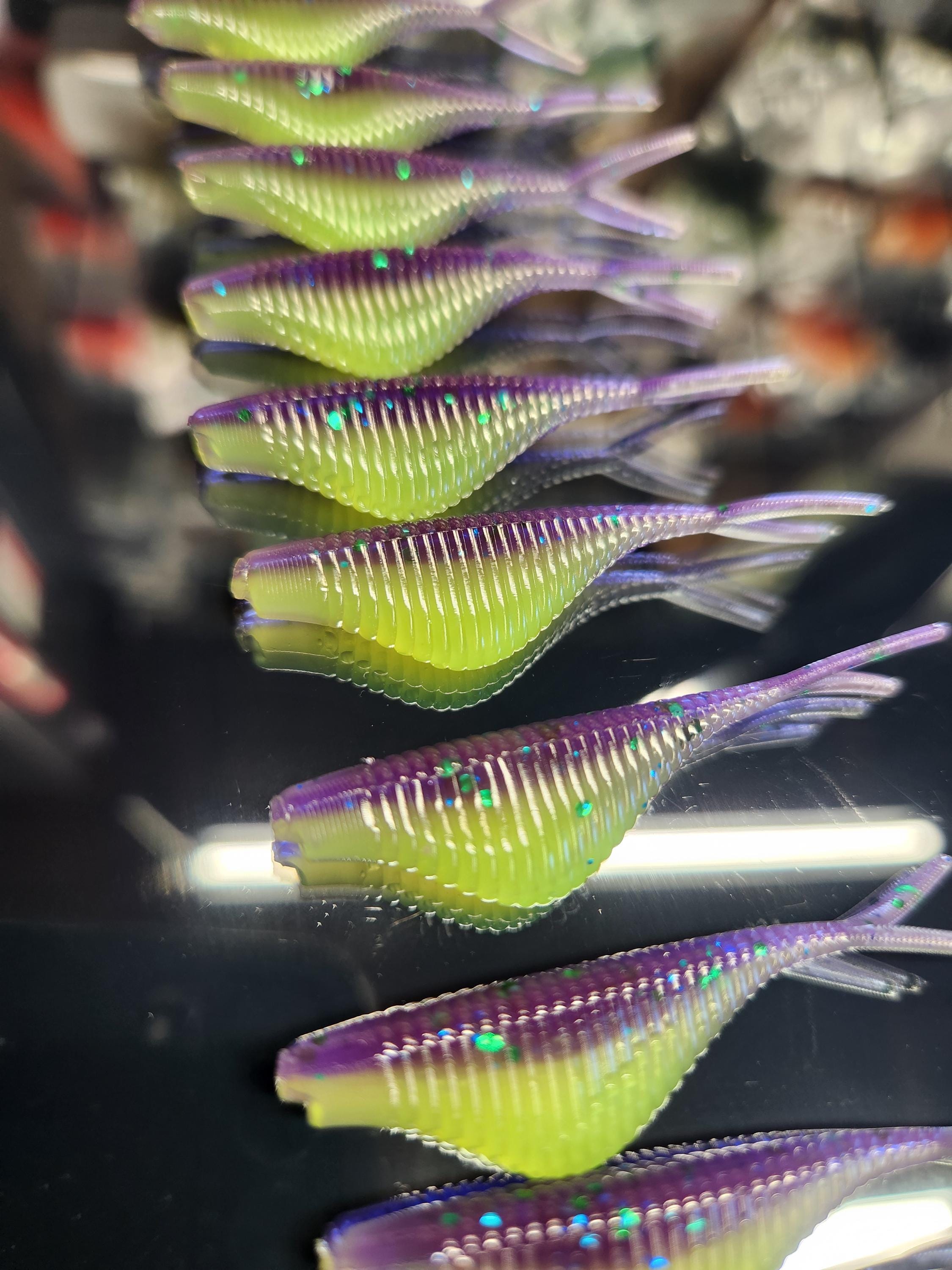 STS 2.25 Crappie Pork Belly Shad Soft Plastic Fishing Bait -- STS Joker ...