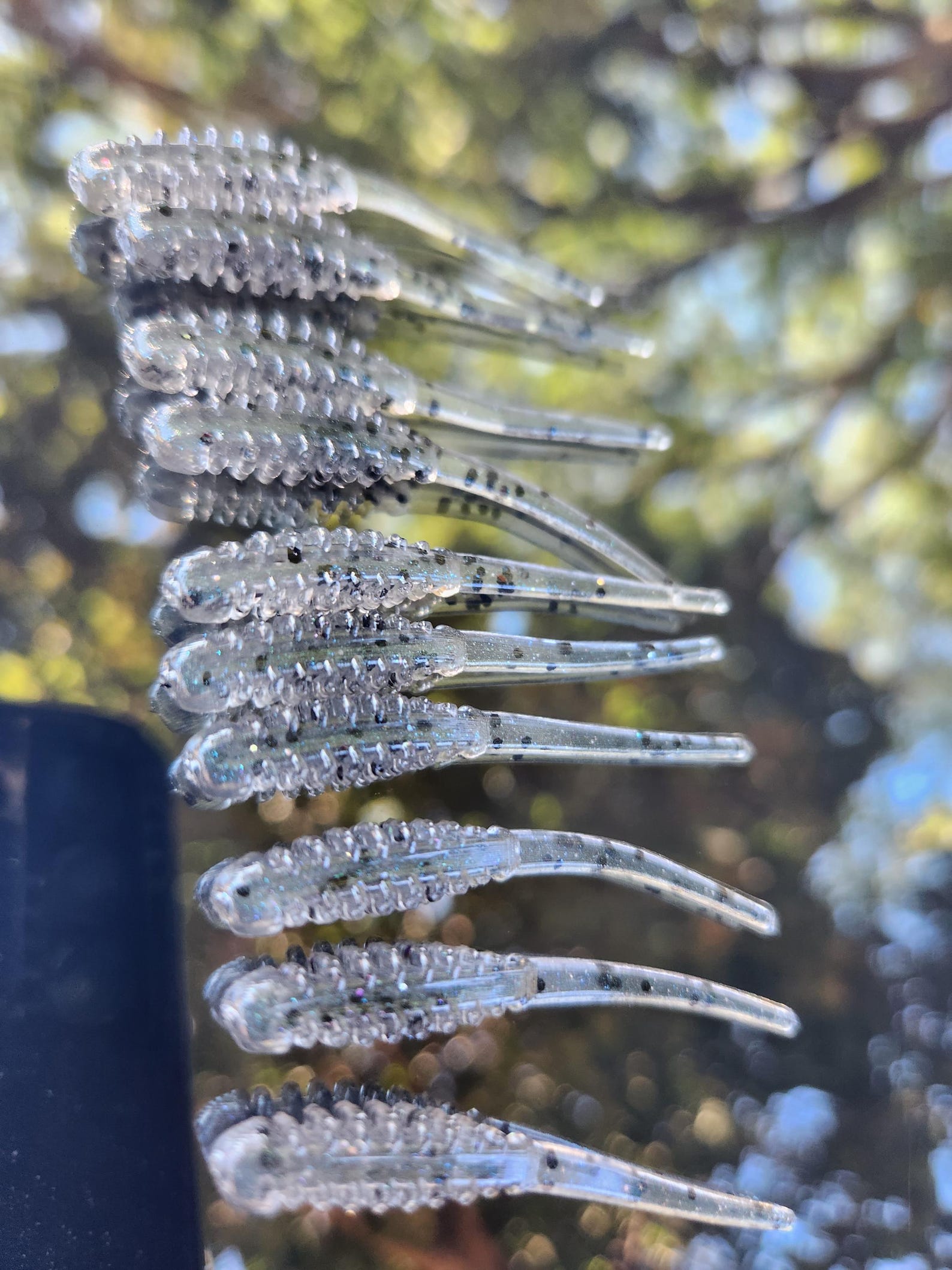 STS 2.25 Zipper Stinger Tail Soft Plastic Crappie Fishing Bait ...