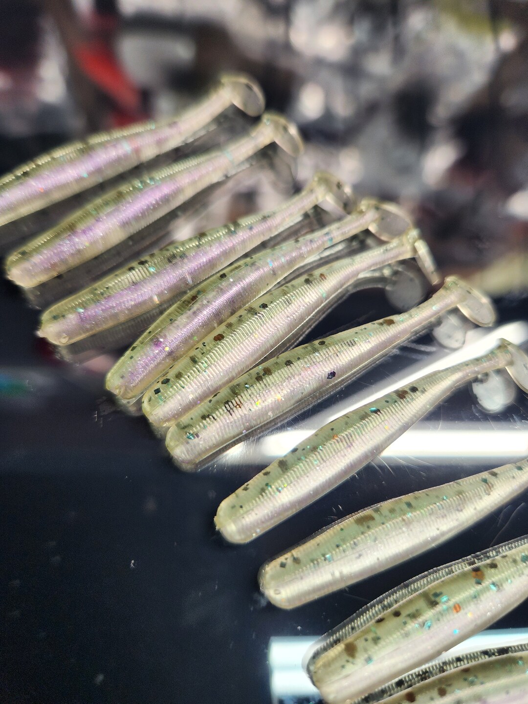 STS 2.0 Shimmy Shake Swimbait Soft Plastic Crappie Fishing Bait -- DK ...