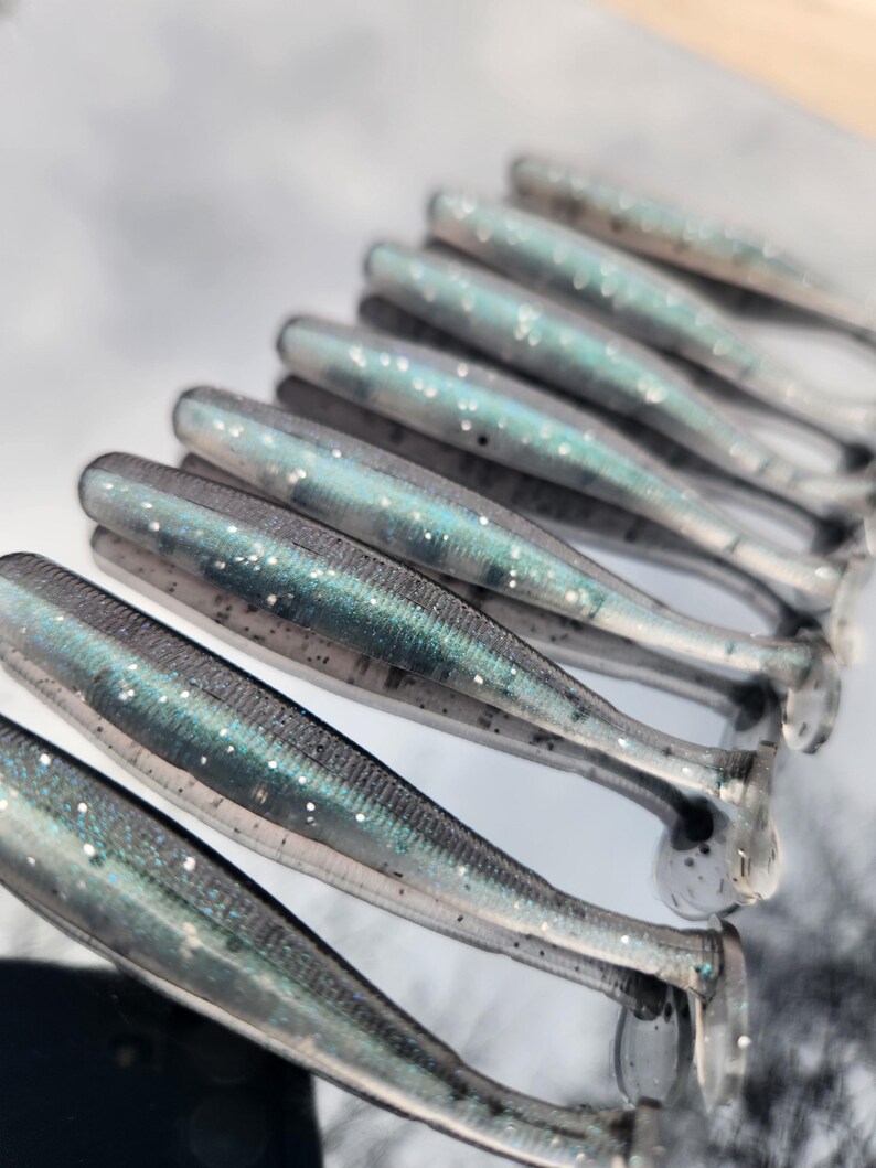 STS 3.0 Shimmy Shake Swimbait Soft Plastic Bass Fishing Bait -- Bad ...