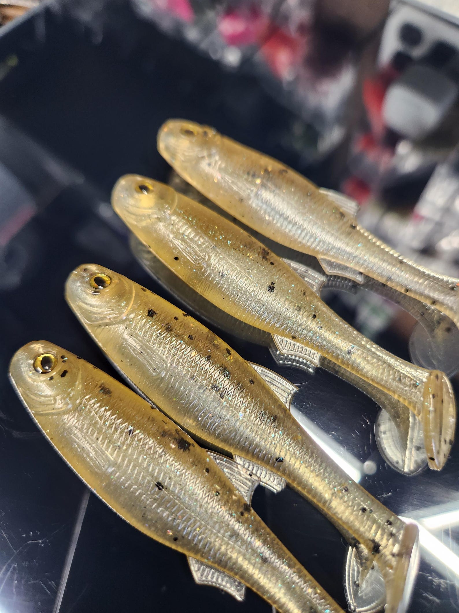 STS 3.8 Super Shad Swimbait Soft Plastic Bass Fishing Bait -- Sand Goby ...