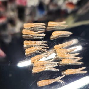 STS .75 Ice Twin Tickler Soft Plastic Ice Fishing Bait -- Sherbet ...