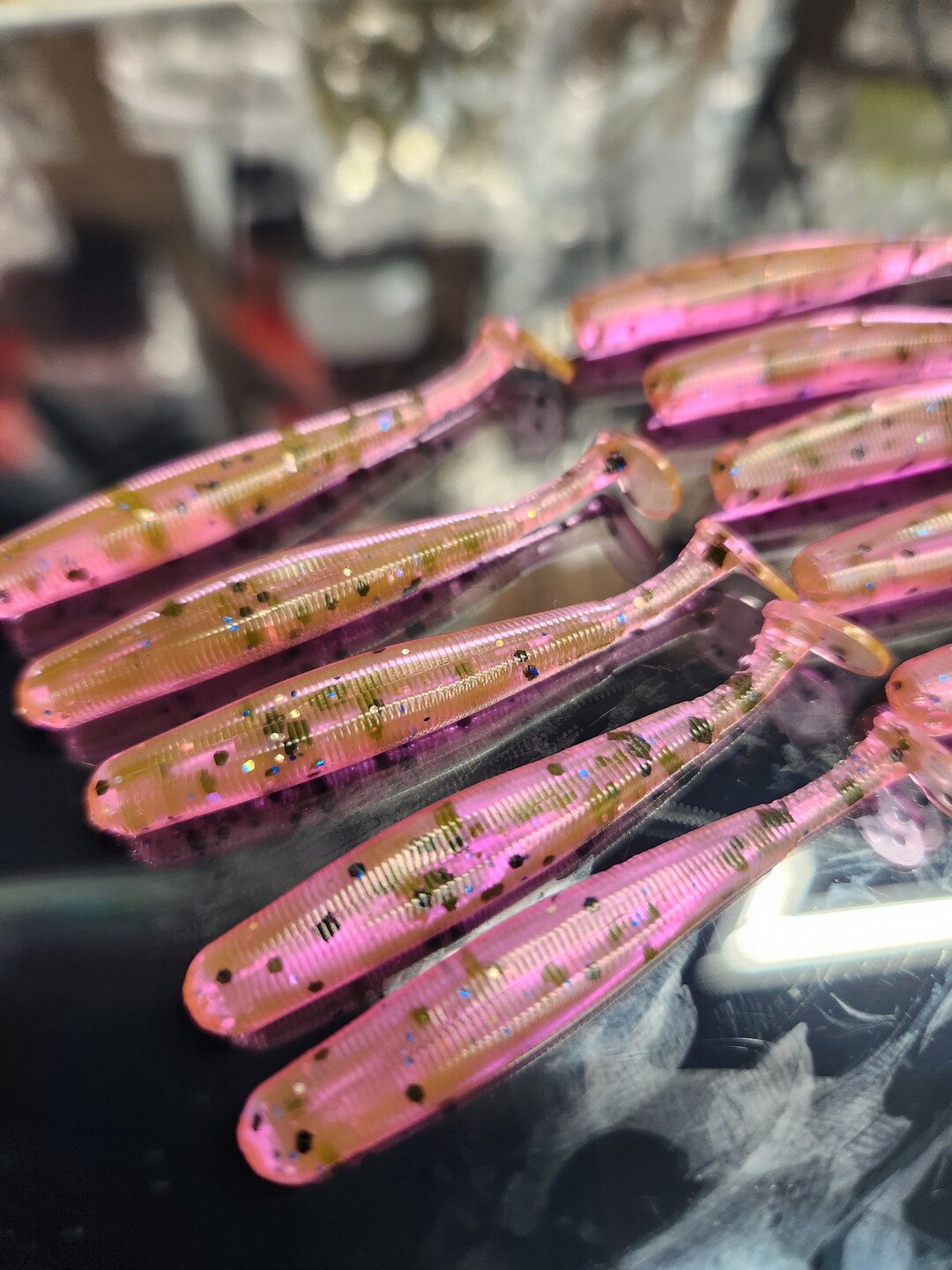 STS 2.0 Shimmy Shake Swimbait Soft Plastic Crappie Fishing Bait Ladies ...