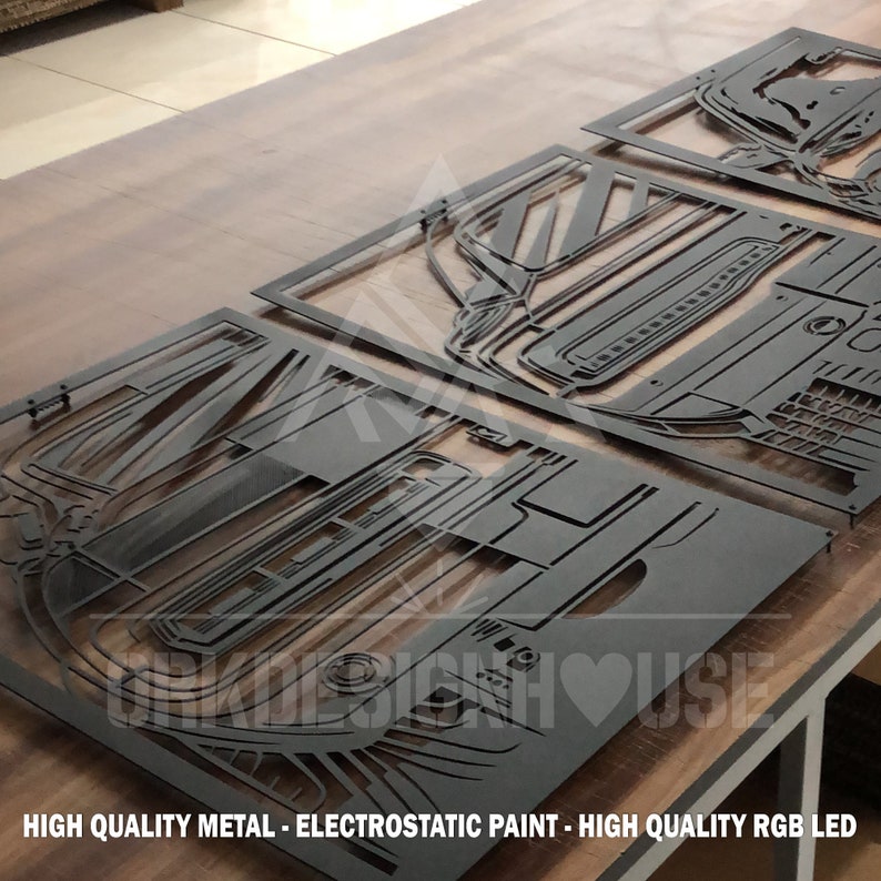 Custom Drone Metal Wall Art, Personalized Drone Decoration for Room ...