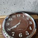 Vintage Caravelle 4 Jewels Transistor Clock-vintage Wall Clock-vintage Caravelle-rare Clock-wall ...