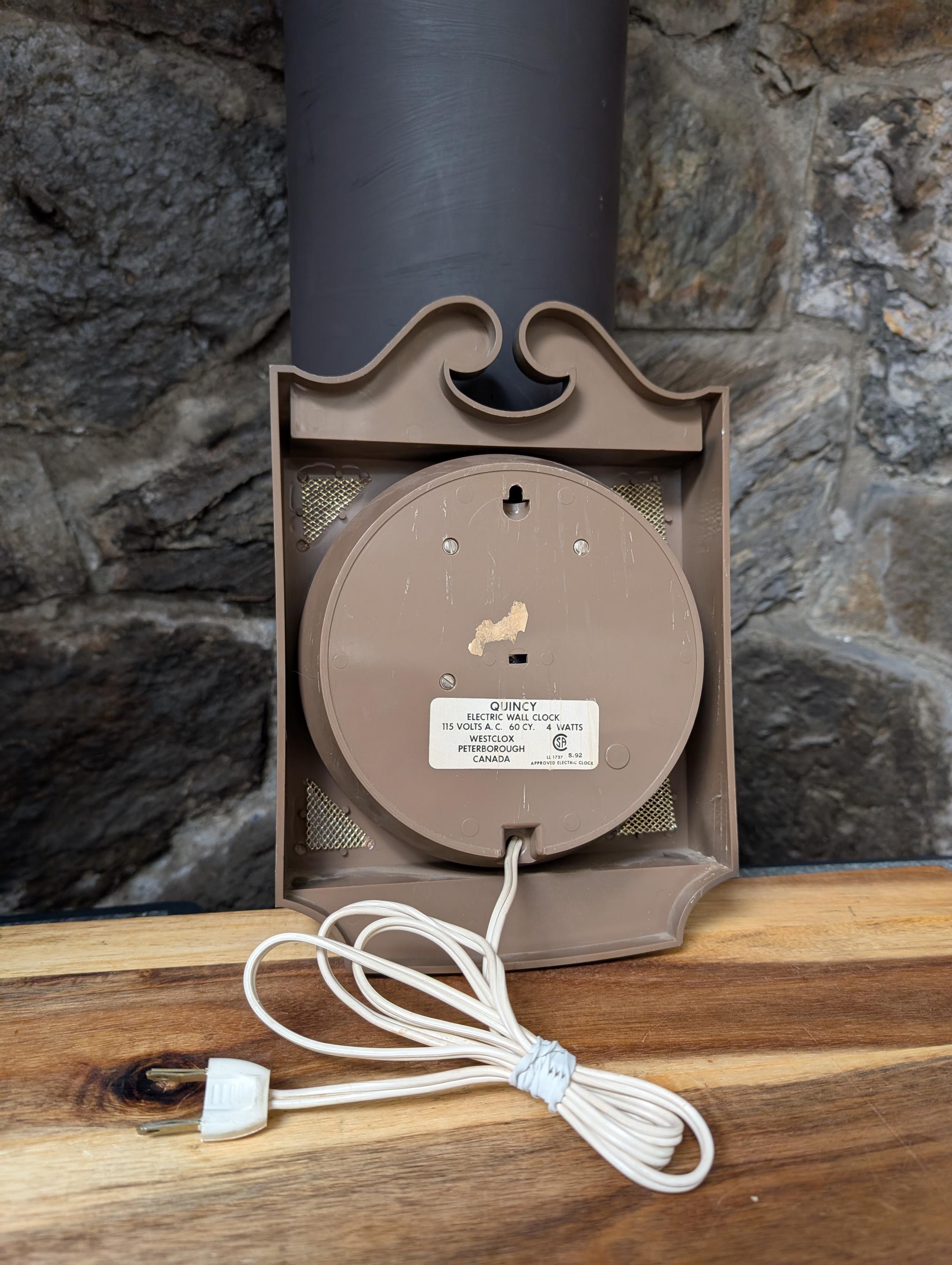 Vintage Westclox Electric Wall Clock-vintage Westclox-works - Etsy