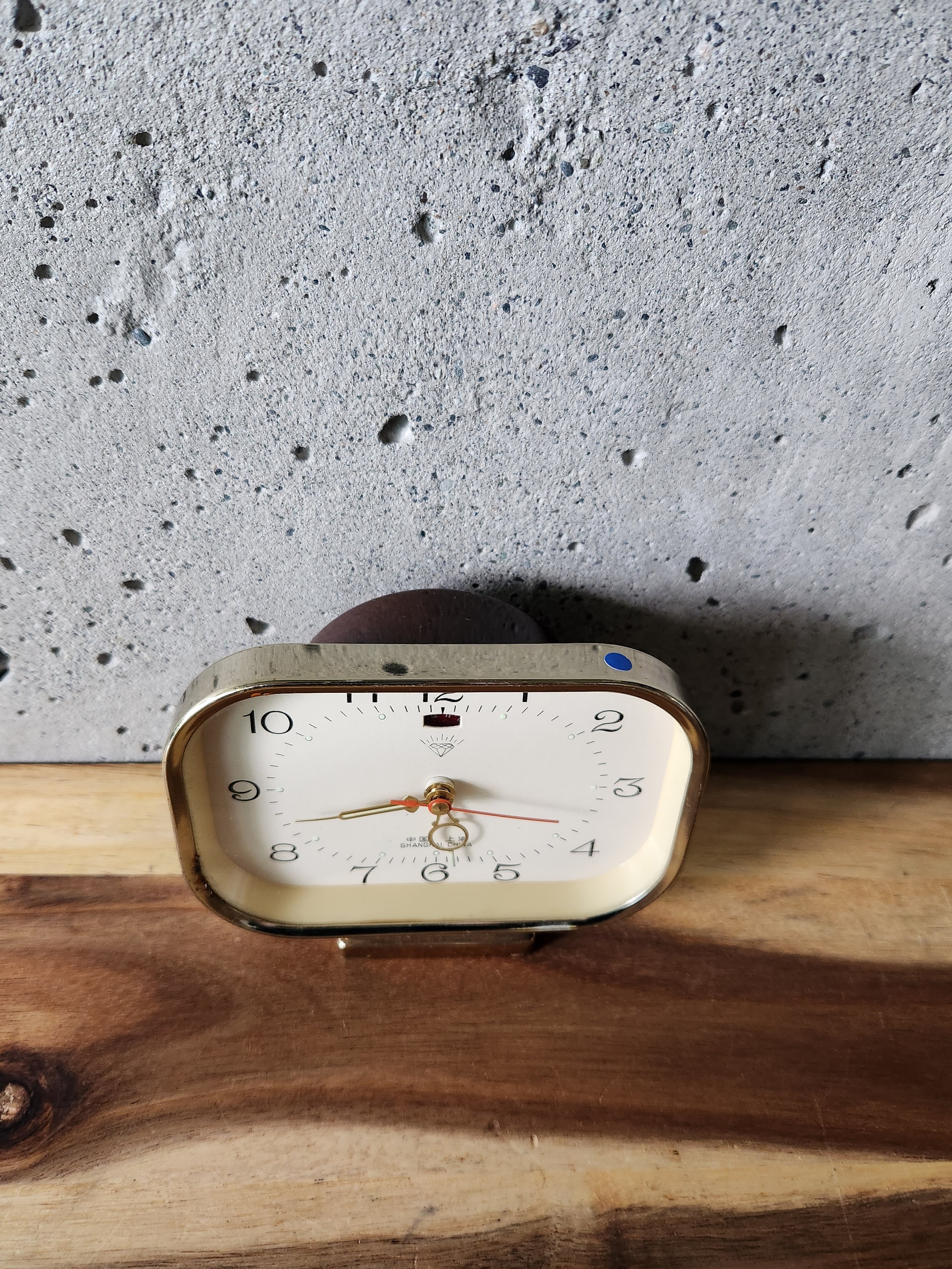 Vintage Metal Alarm Clock-vintage Wind up Clock-vintage Shanghai Clock ...