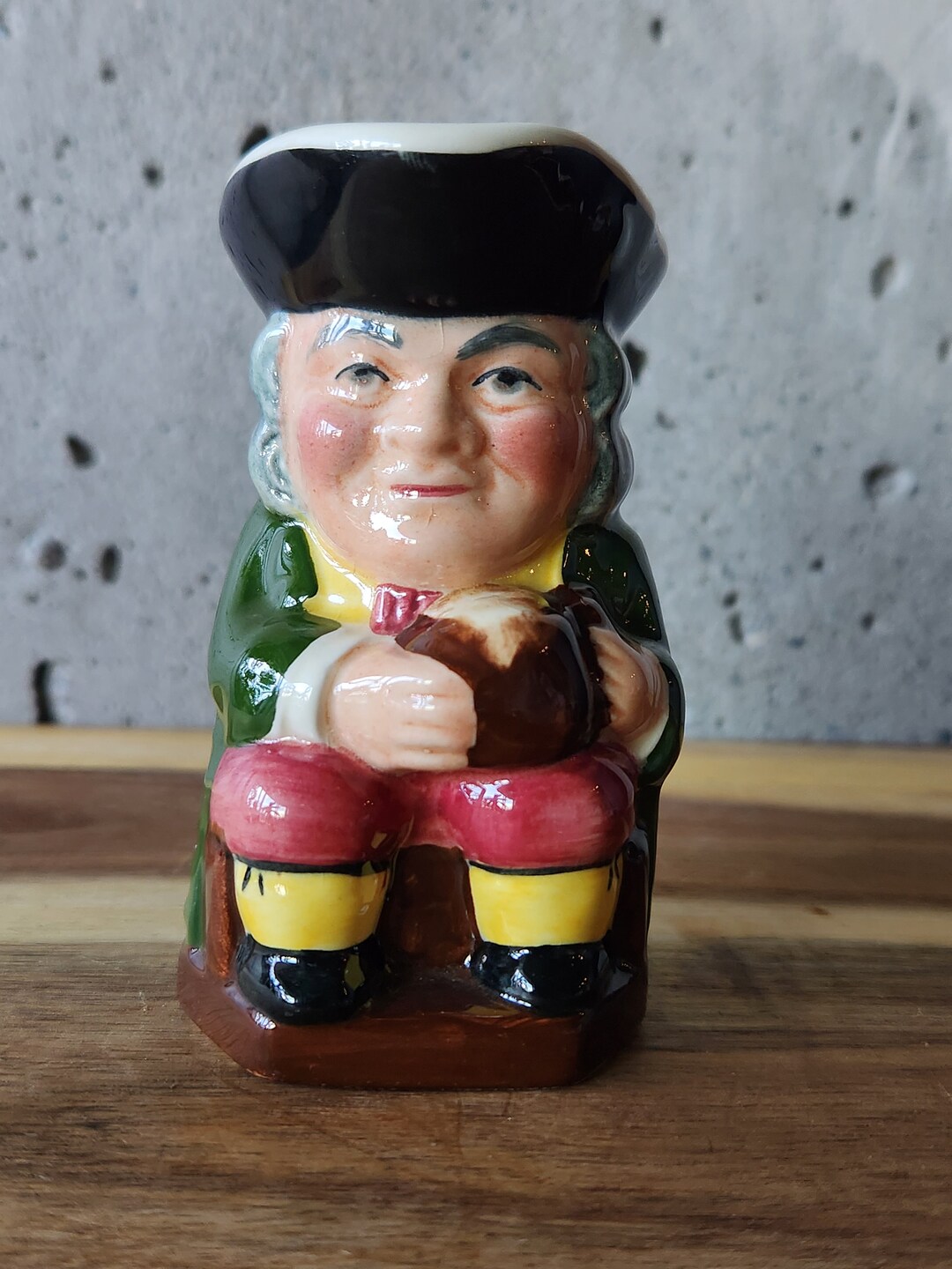 Vintage Staffordshire "old Toby" Jug-hand Painted-made in England ...