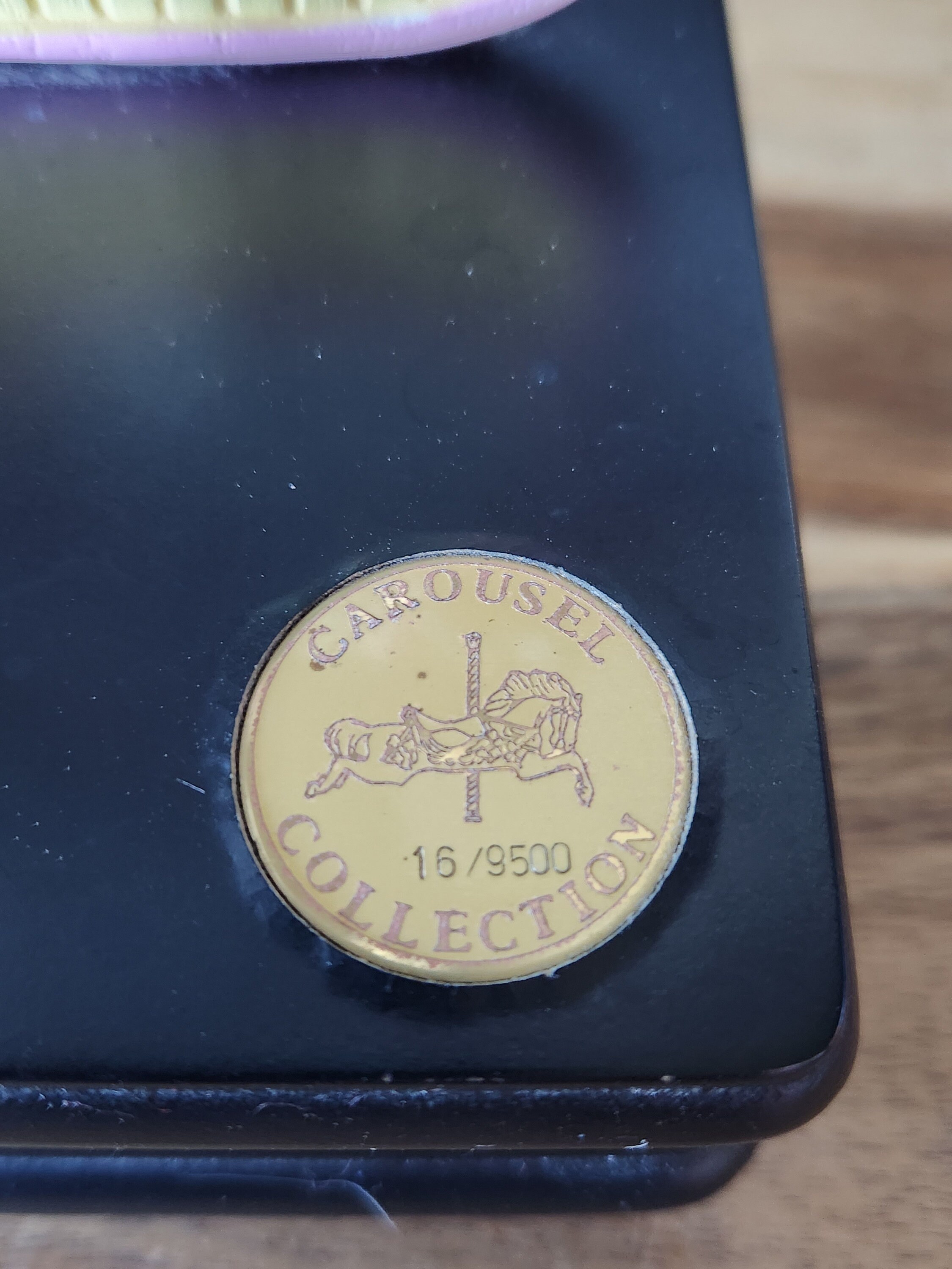 Vintage Carousel Collection Music Box-piece 16/9500-vintage Music Box ...