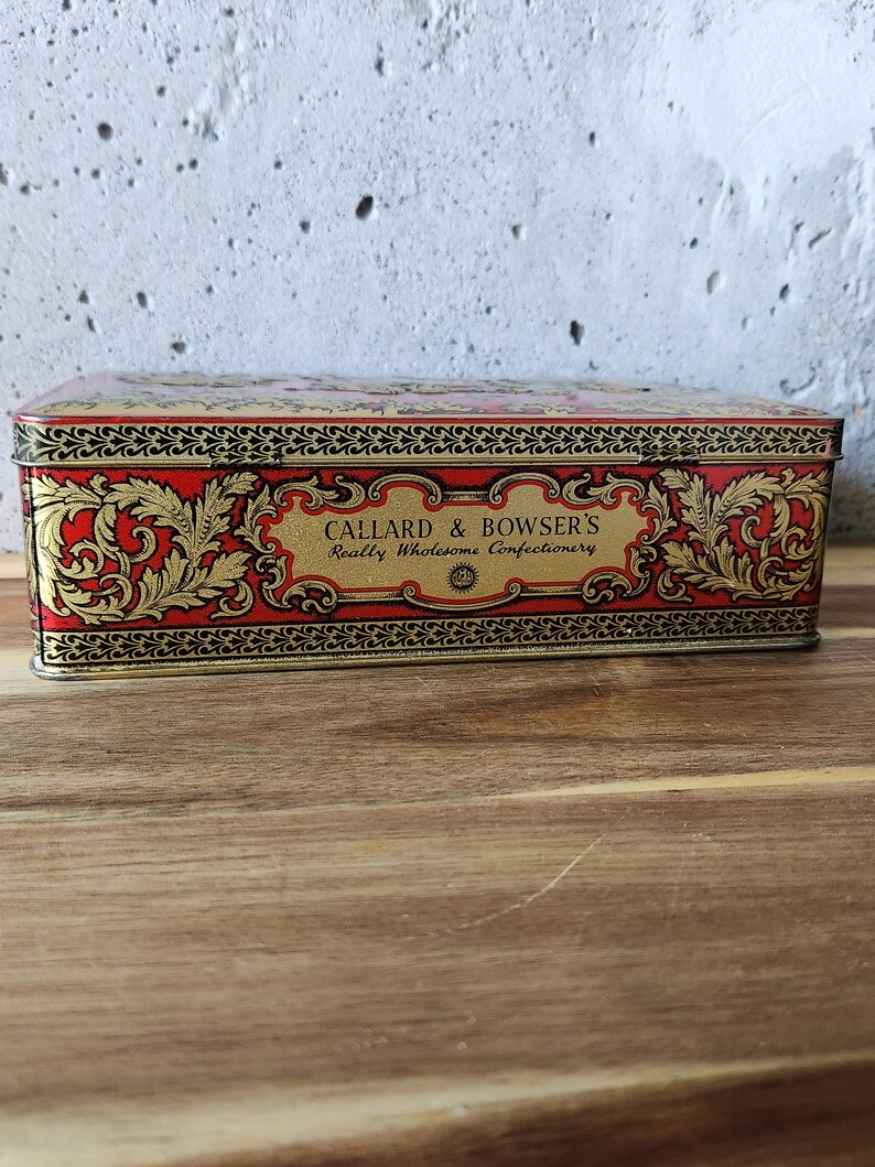 Vintage Callard & Bowser Confectionery Tin-very Detailed Scene-circa ...