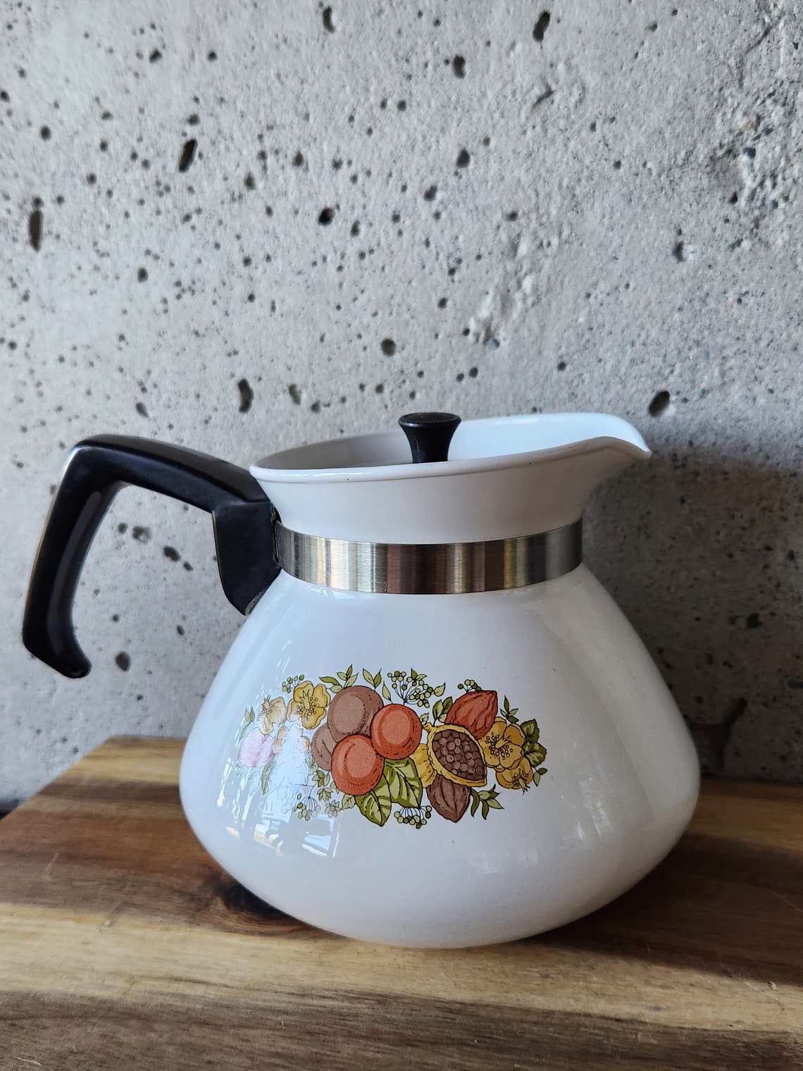 Vintage Corning Ware "spice 'O' Life Teapot-made in Canada-p104-b ...