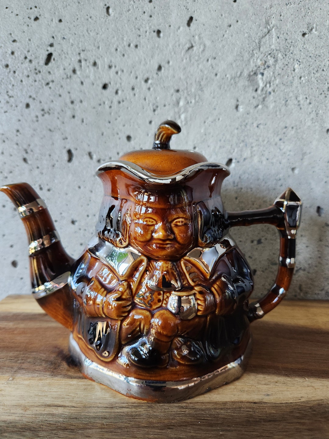 Vintage Price Kensington Toby Jug Teapot-made in England-mid Century ...