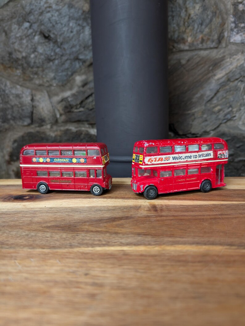 Vintage Corgi London Transport "route Master" 468 & 469-collectible ...