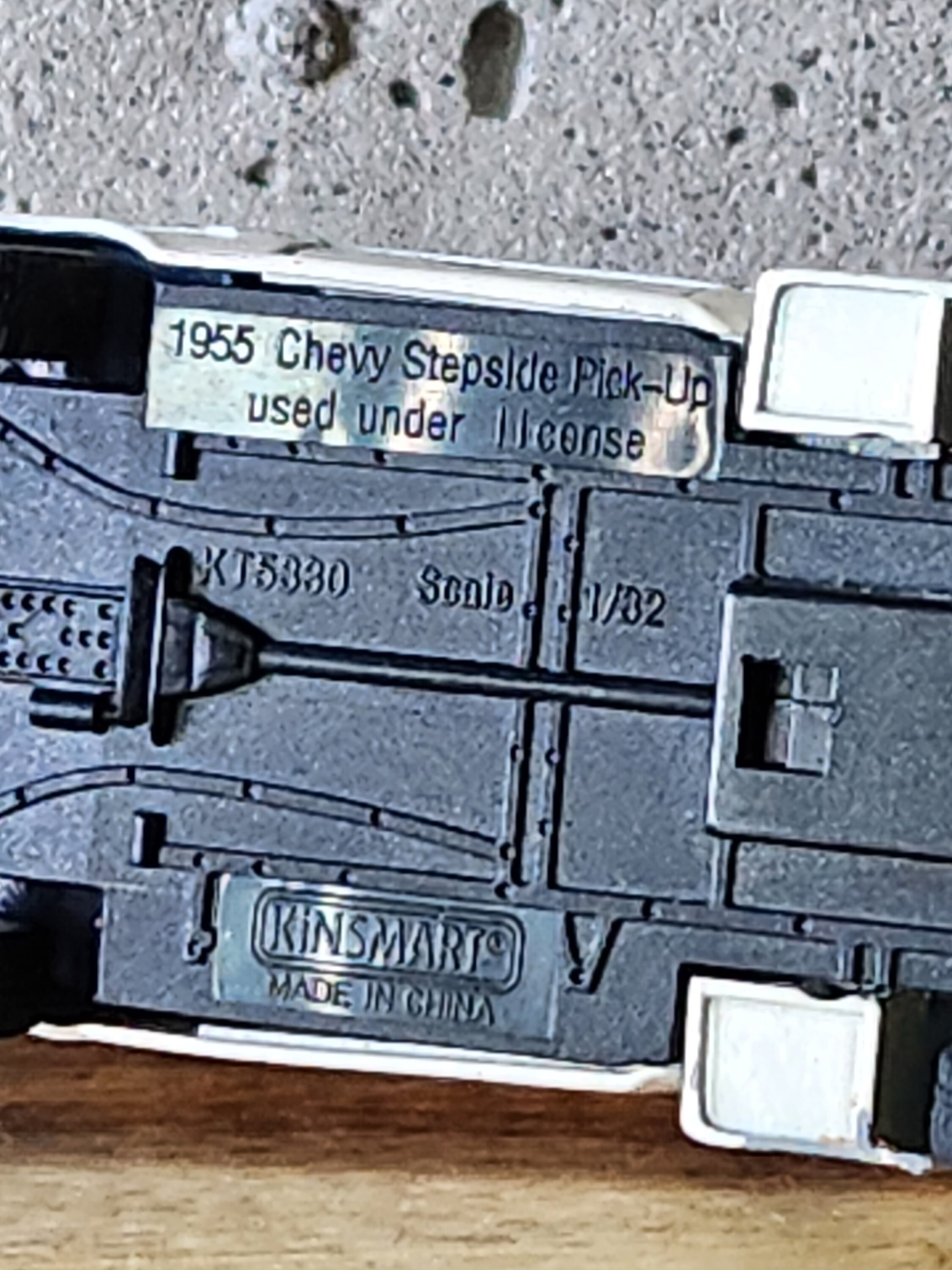 1955 Chevy Stepside Pick up Model-1/32 Scale-metal Diecast Pick up ...