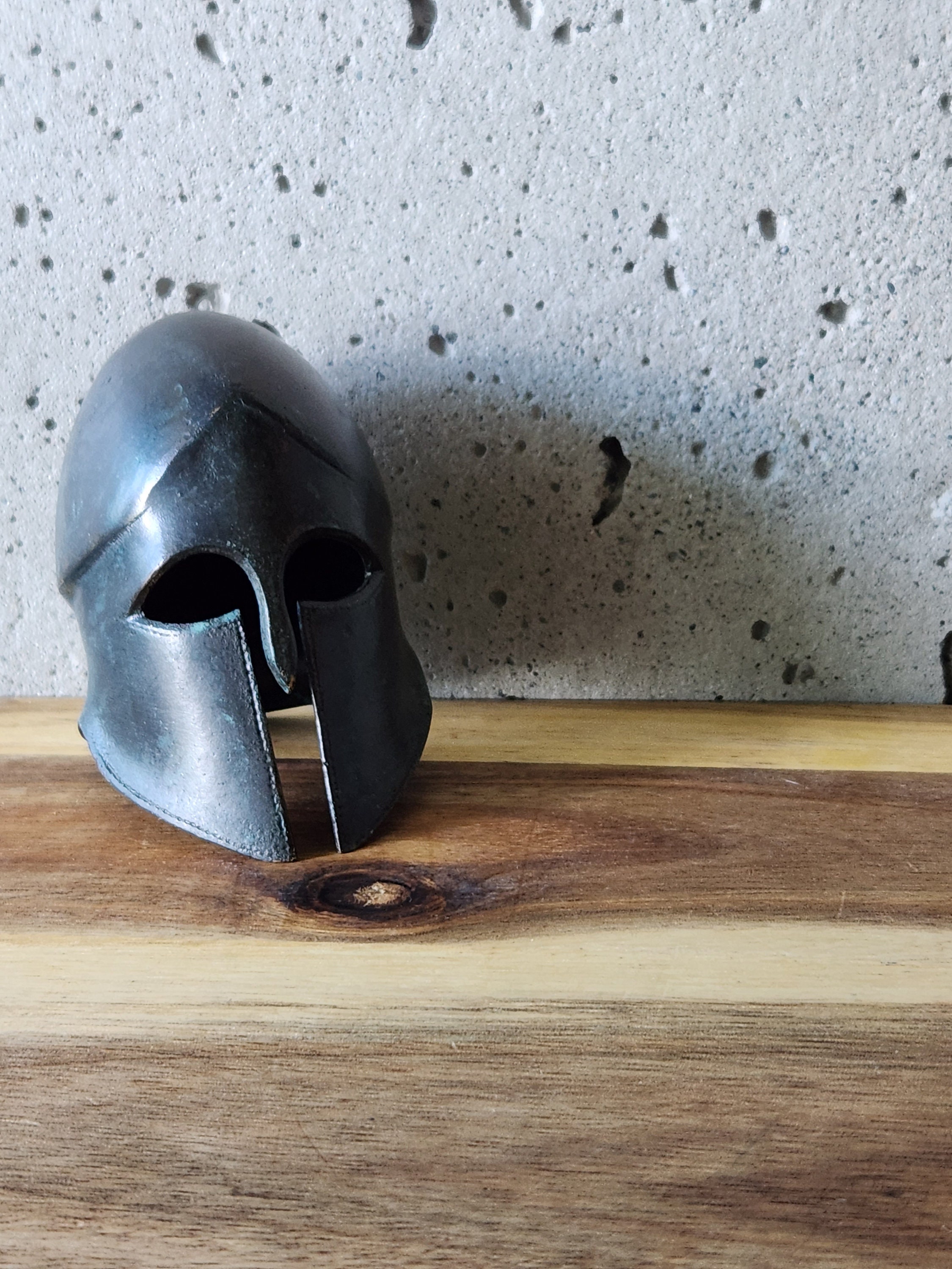 Vintage Bronze Corinthian Miniature Helmet-bronze Art Decor-bronze ...