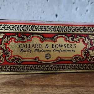 Vintage Callard & Bowser Confectionery Tin-very Detailed Scene-circa ...