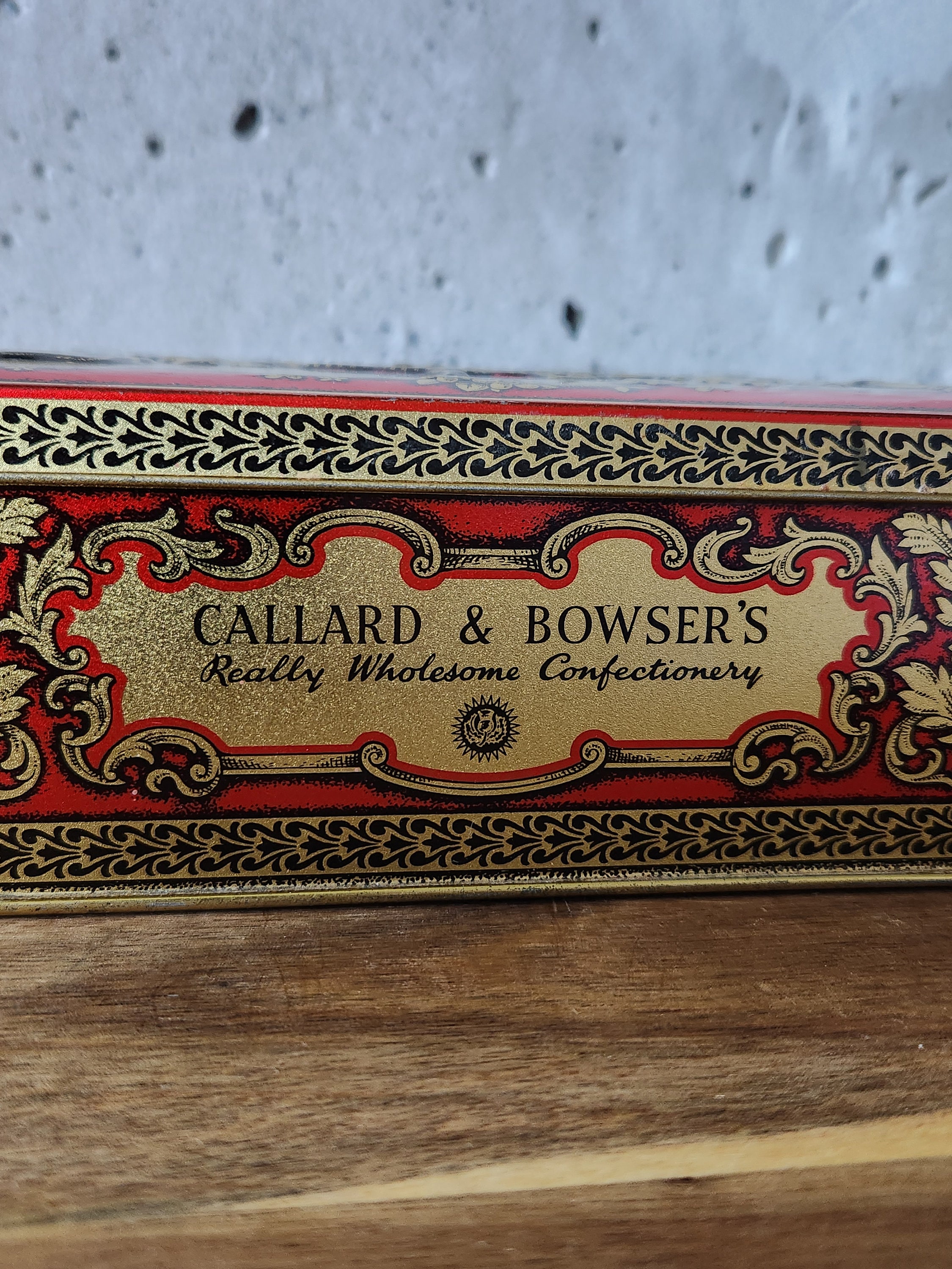 Vintage Callard & Bowser Confectionery Tin-very Detailed Scene-circa ...