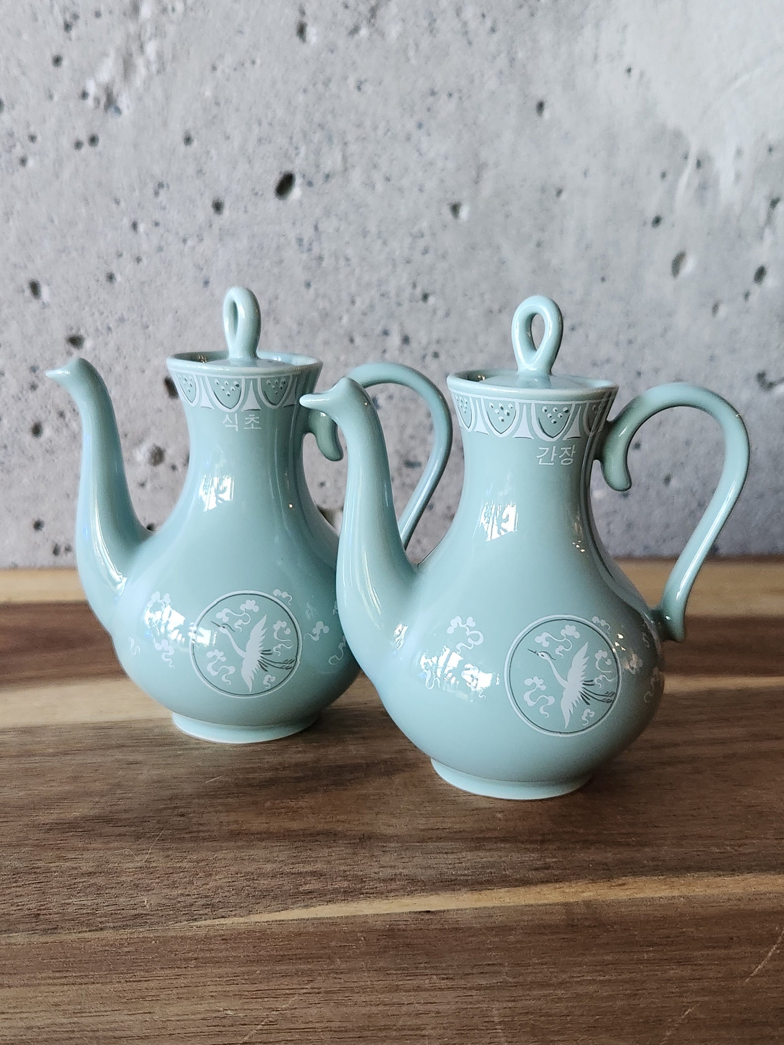 Vintage Pair of MINI Chinese Porcelain Teapots-vintage Mini Teapots ...