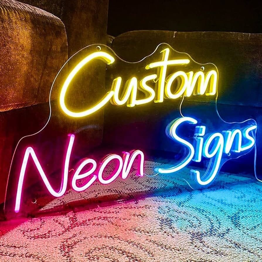 Custom Neon Sign Light Neon Design Wall Decor Light Create Your Own ...