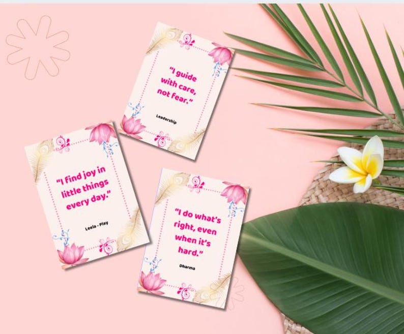 Little Leela's - Krishna Affirmation Cards for Kids – Printable Hindu ...