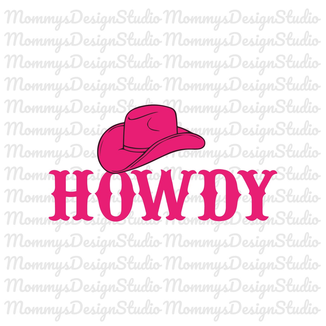 Howdy SVG, Cowboy and Cowgirl Svg, Digital Download, Silhouette, Howdy ...