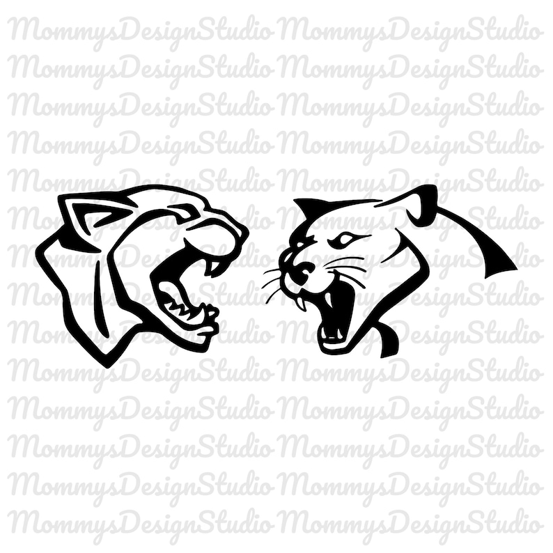 Pantera Cara Svg, Pantera Cara Svg Paquete, Pantera Svg, Pantera Cabeza ...