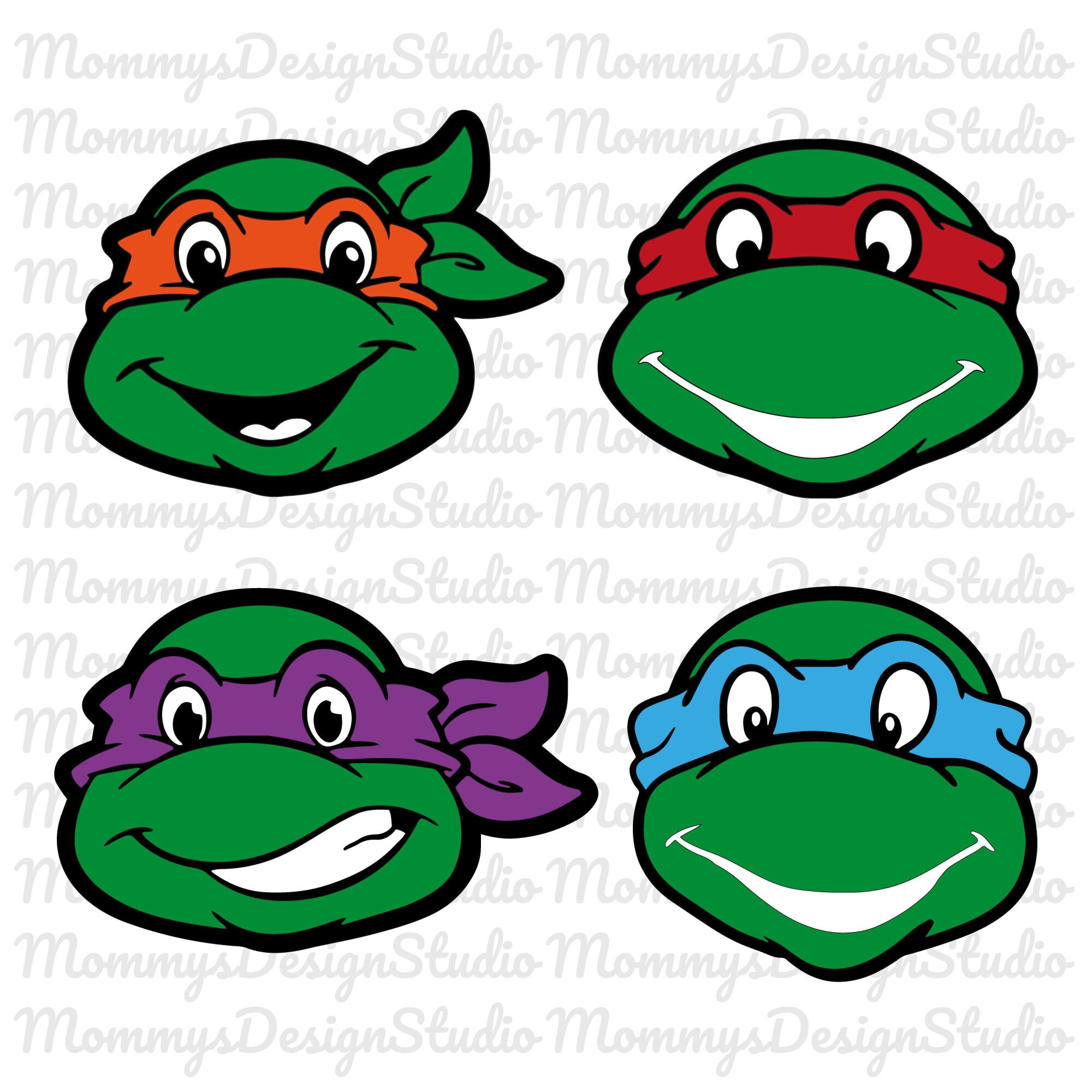 Ninja Turtles Face