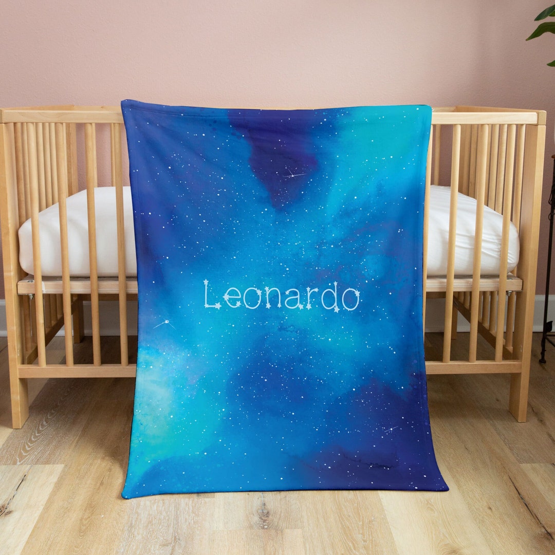 Personalized Sky Theme Name Blanket Custom Stars Baby Shower - Etsy