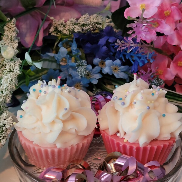Cupcake Candle - Etsy