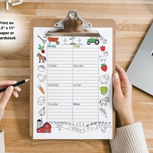 Printable Weekly Planner With Coloring, Coloring Planner, Coloring for ...