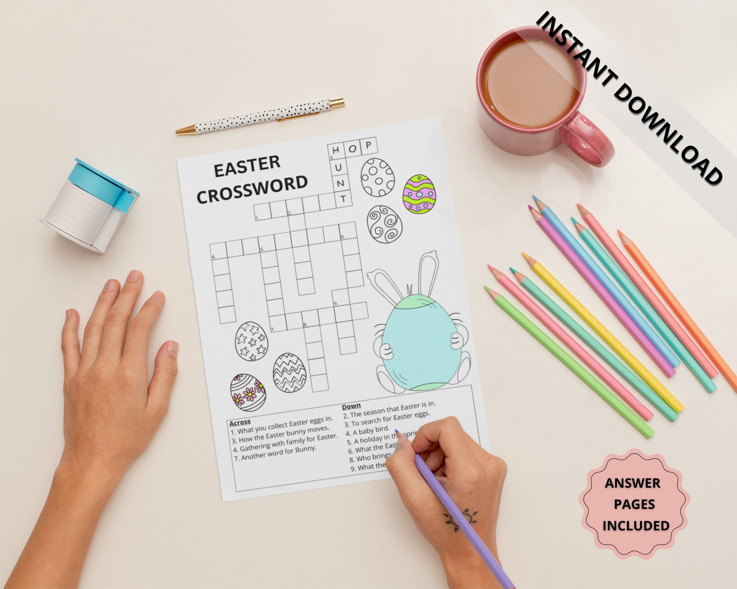 Easter Activity Sheets, Easter Coloring Pages, Easter Activities for ...