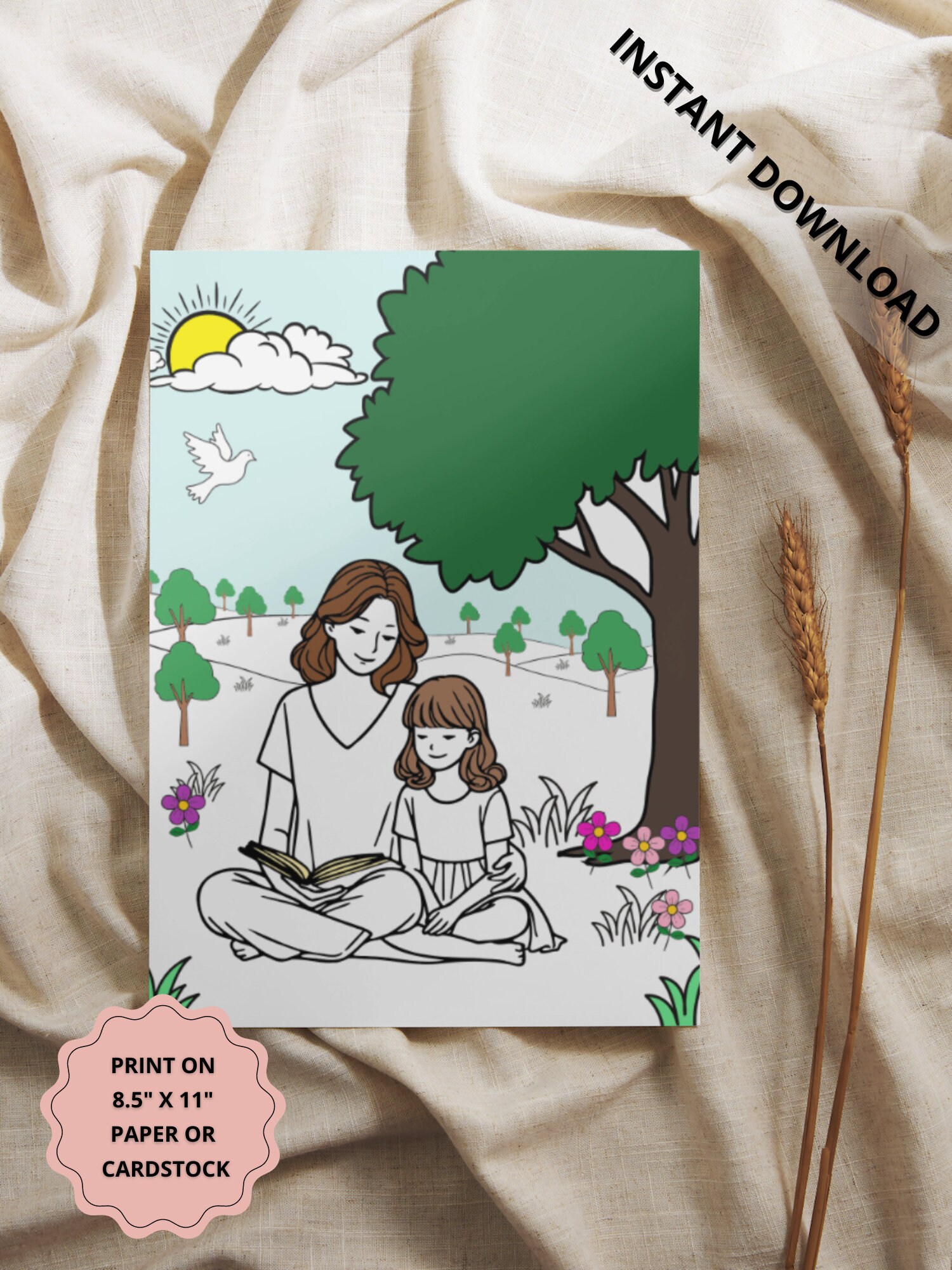 Printable Family Coloring Pages, Family Day Coloring, Happy Family ...