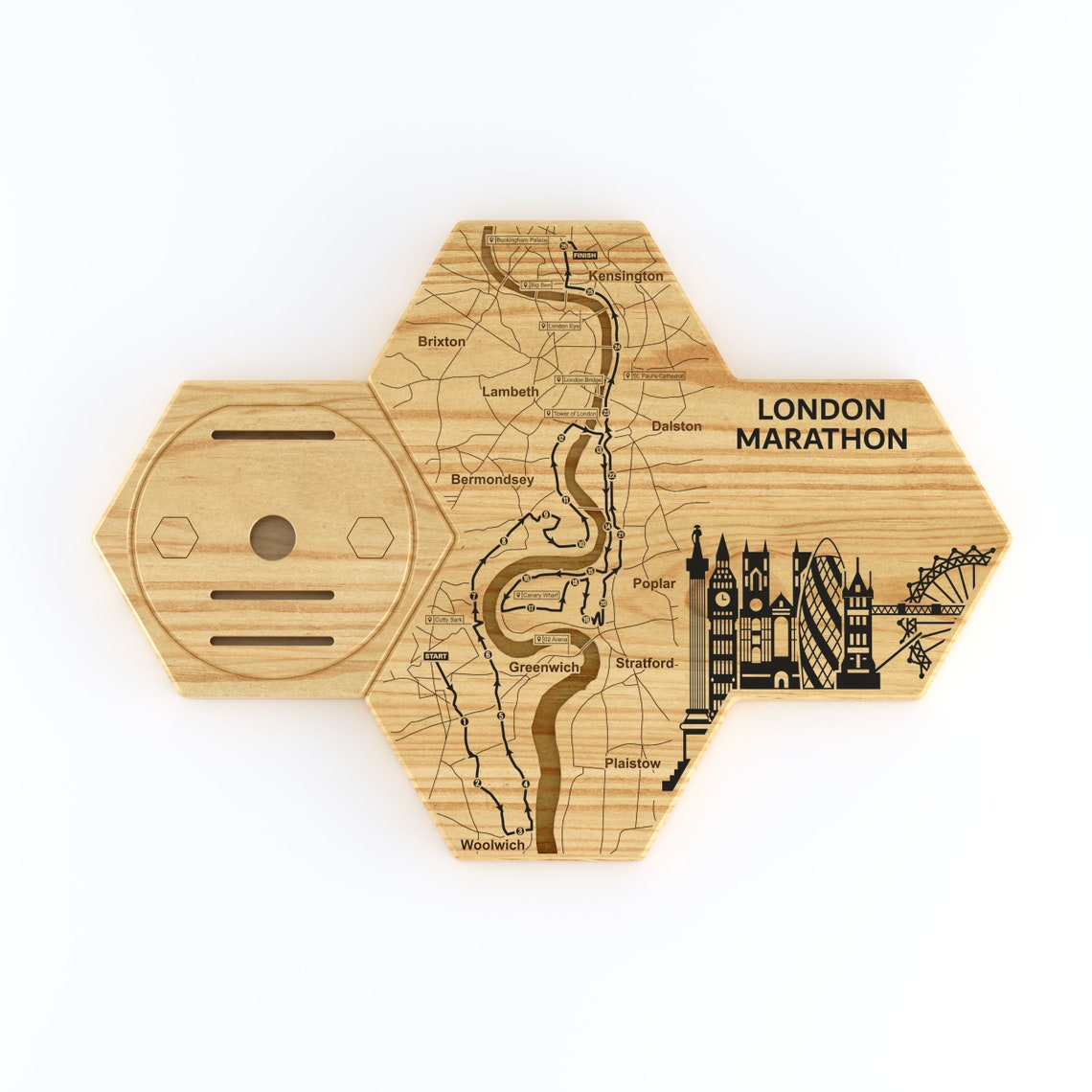 London Marathon Medal Display - Etsy