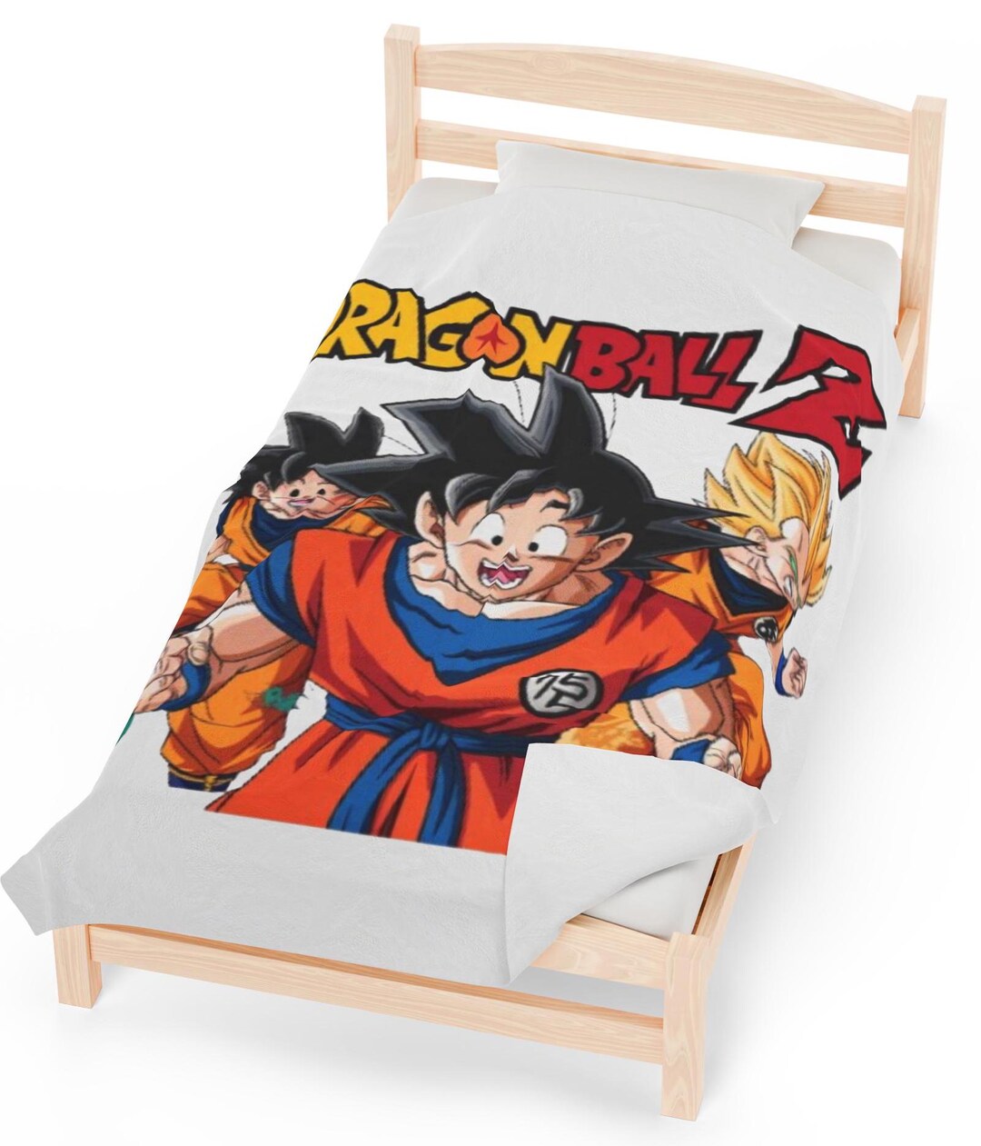 Dragon Ball Z Blanket,goku, Gohan, Vegeta Throw,dragon Ball Z Blankets ...