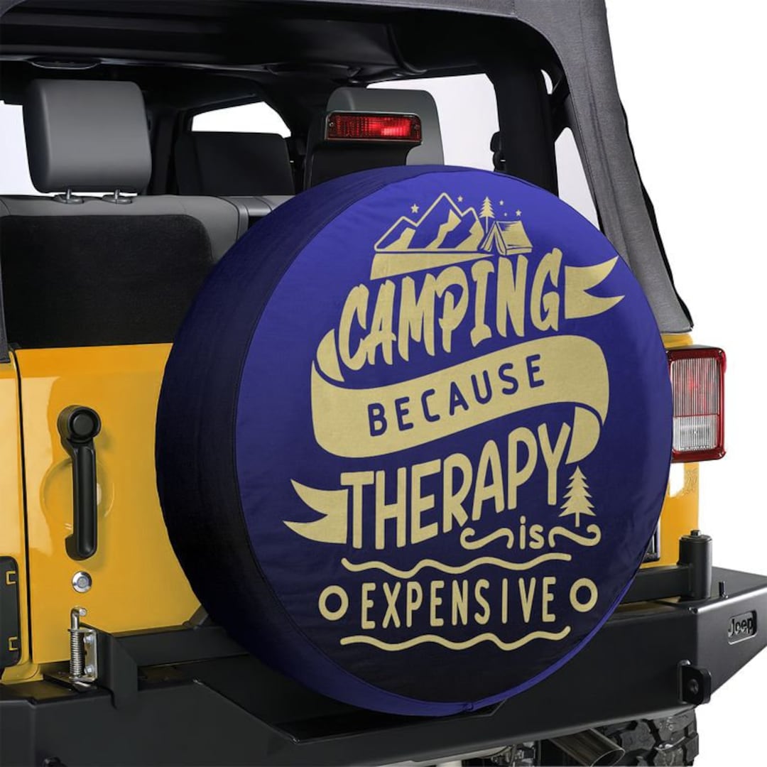 Funny RV Spare Tire Cover Camper Tire Cover With Rear Backup Camera ...