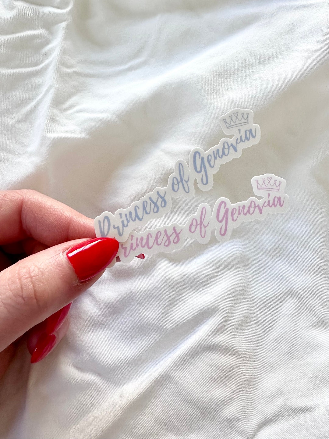 Princess of Genovia Sticker Magic Kingdom Sticker Disney - Etsy