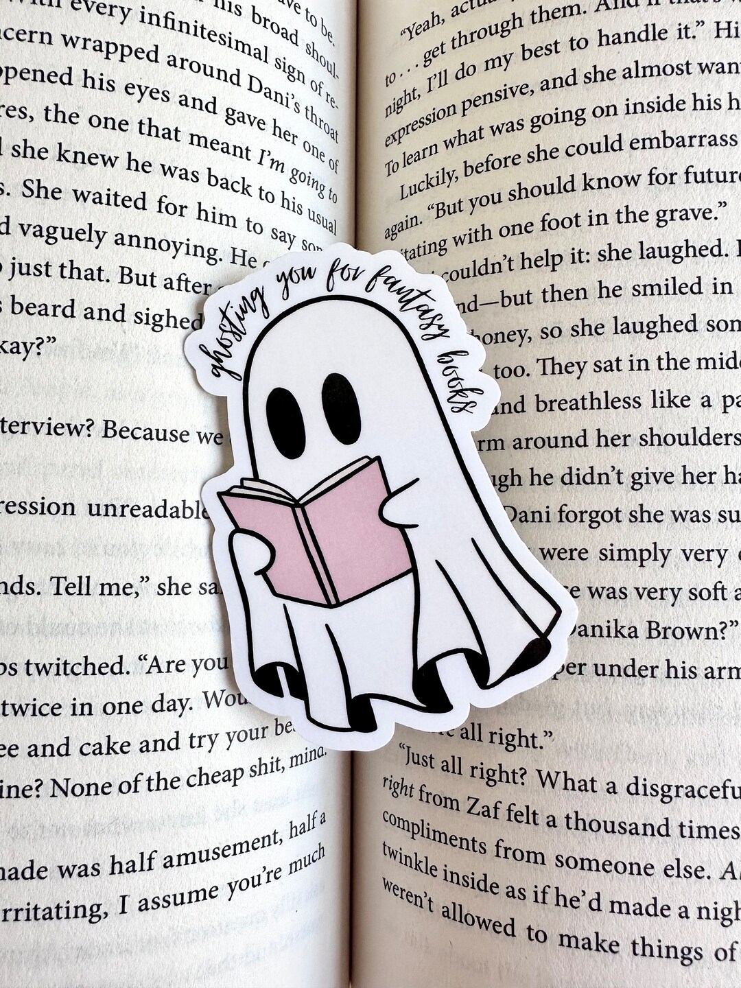 Ghosting You Sticker Fantasy Sticker Booktok Sticker Kindle Sticker ...