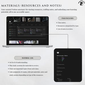 Black Student All-in-one Planner | DARK MODE | Ultimate Notion Planner ...