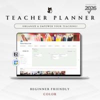 Teacher Notion Plan Template, Notion Teacher’s Planner | Digital ...