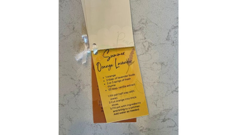 Seasonal Simmer Pot Recipe Cards Digital Download - Etsy