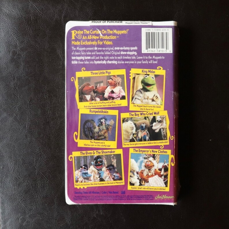 Vintage Muppet Classic Theater VHS, 1994 - Etsy