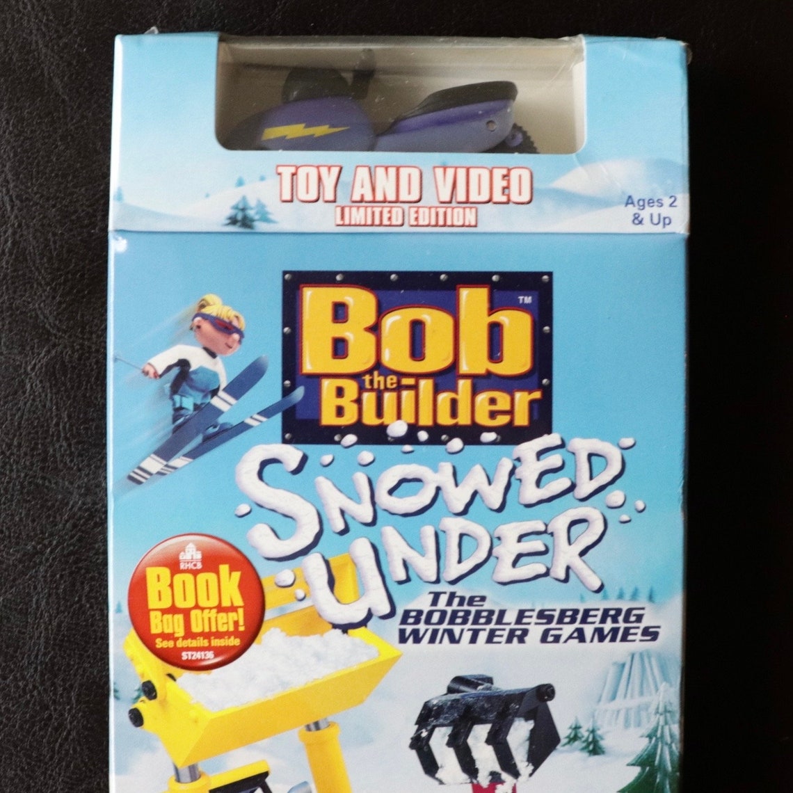 Vintage Bob the Builder - Snowed Under (w/toy) [VHS] - Etsy