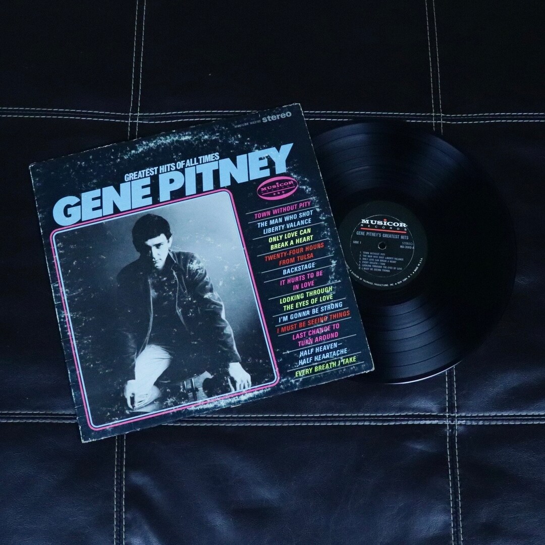 Vintage 1966 Gene Pitney's Greatest Hits of All Times Vinyl - Etsy
