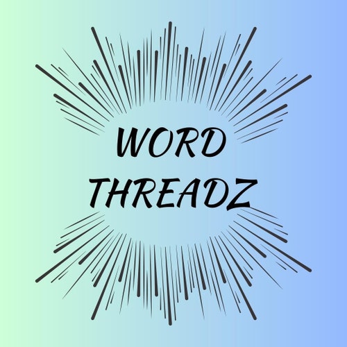 WordThreadz - Etsy