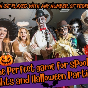 Murder Mystery Halloween Game Party Custom Detective Game Kit DIY Date ...