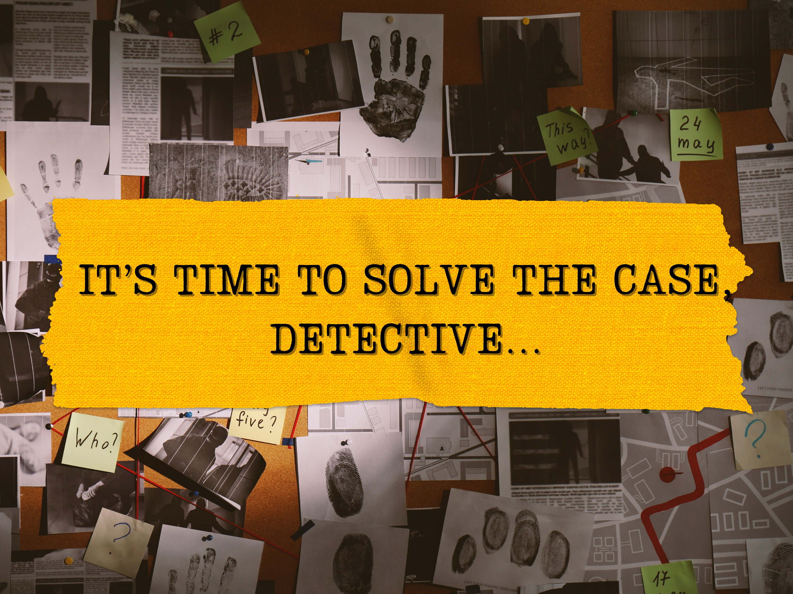 Murder Mystery Game Printable Party Game Unsolved Case Printable Game ...