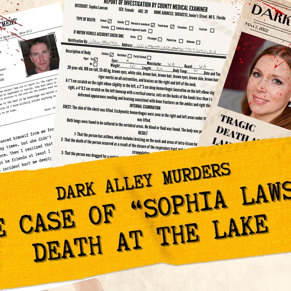 Unsolved Case Files Game Etsy