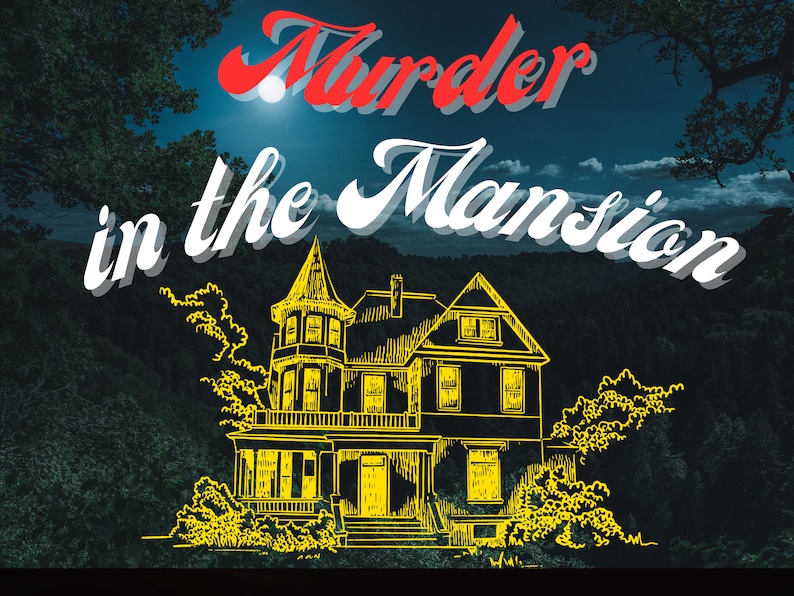 Unsolved Case Files Game Kit Murder Mystery Game Custom Gift Party Game ...